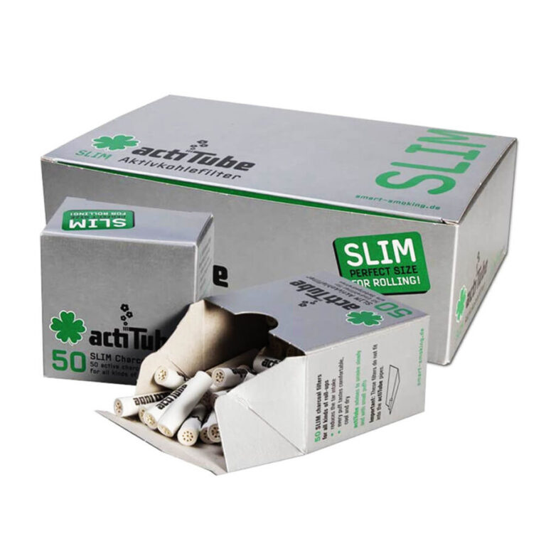 Actitube Active Carbon Slim Filters - ø7mm » Body N Soul